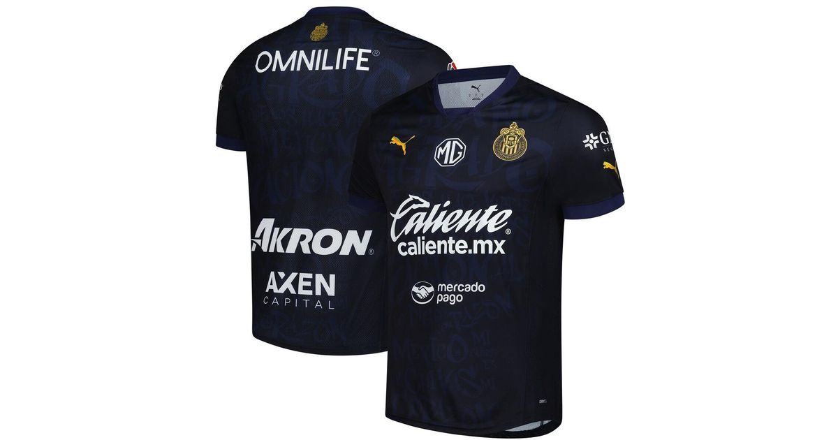 PUMA Chivas 2025 Third Authentic Jersey in Blue for Men | Lyst