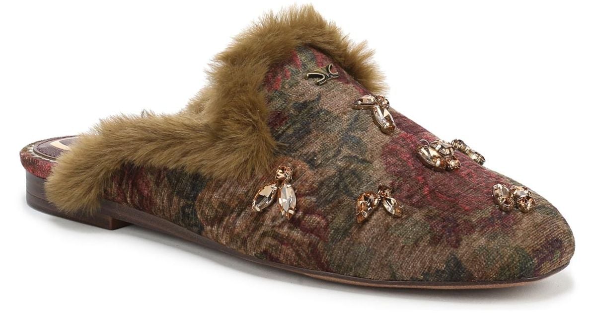 Circus by Sam Edelman Tillie Embellished Cozy Faux-shearling Slip-on ...