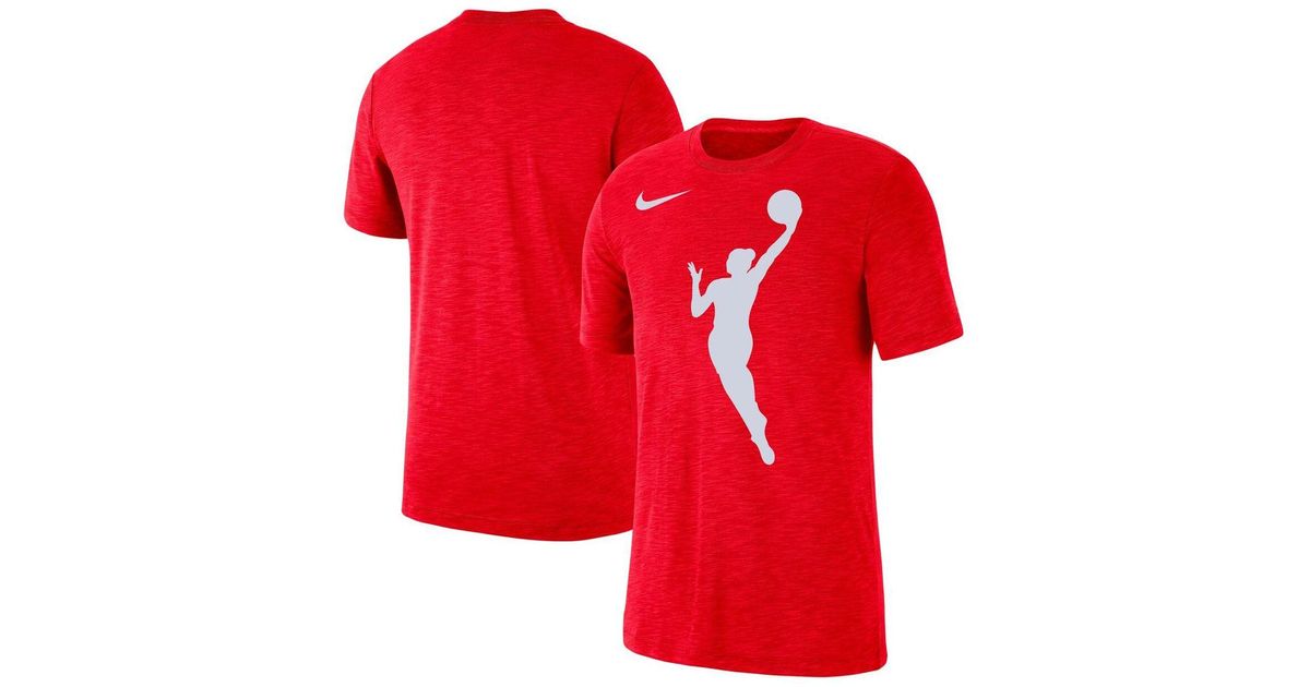 Nike Red Wnba Logowoman T-shirt | Lyst