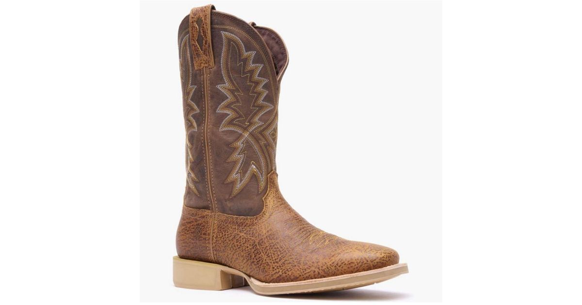 Durango Rebel Pro Lite Rustic Tan & Tobacco Western Boot in Brown | Lyst