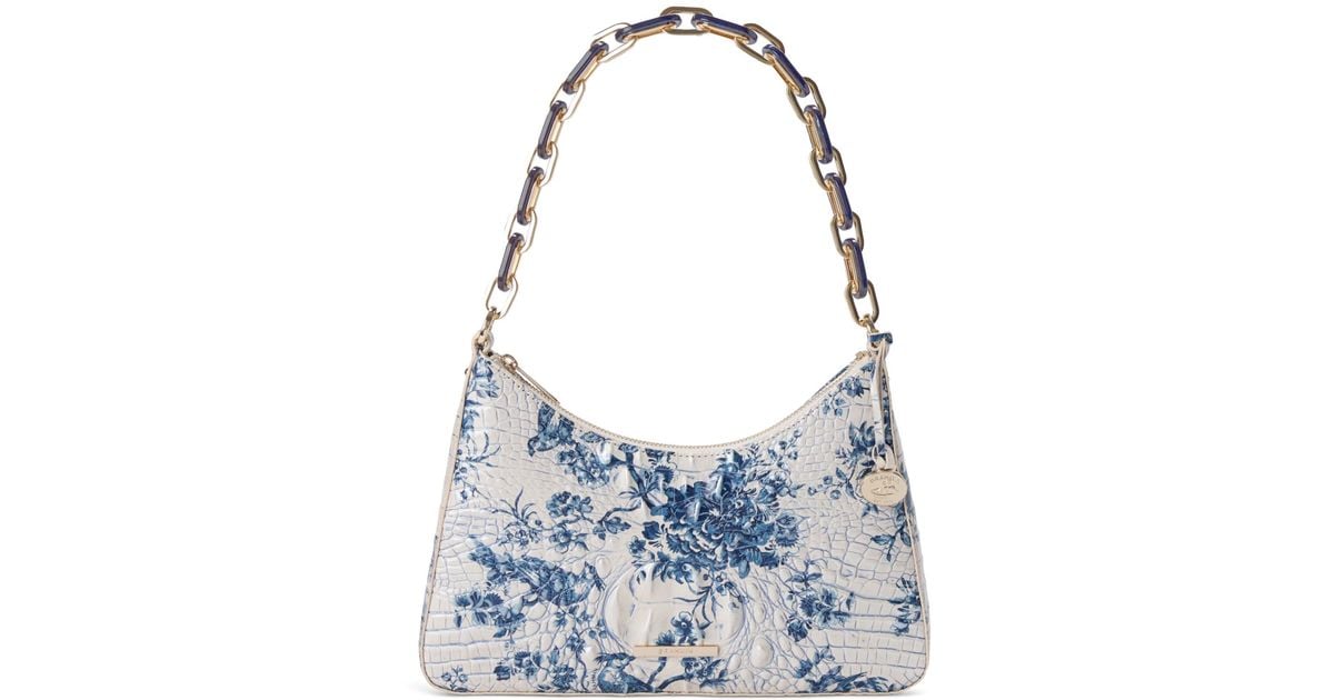 Brahmin Mod Esme Medium Leather Melbourne Shoulder in Blue | Lyst