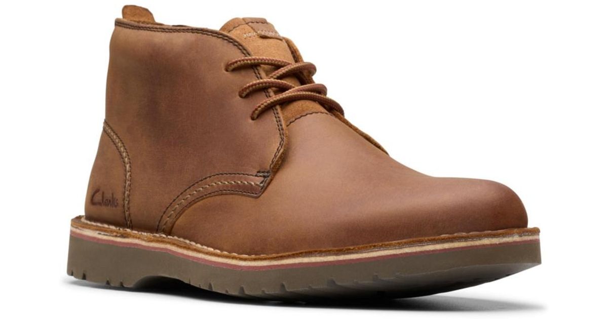 Clarks Collection Eastridge Mid Chukka Boot in Brown for Men | Lyst
