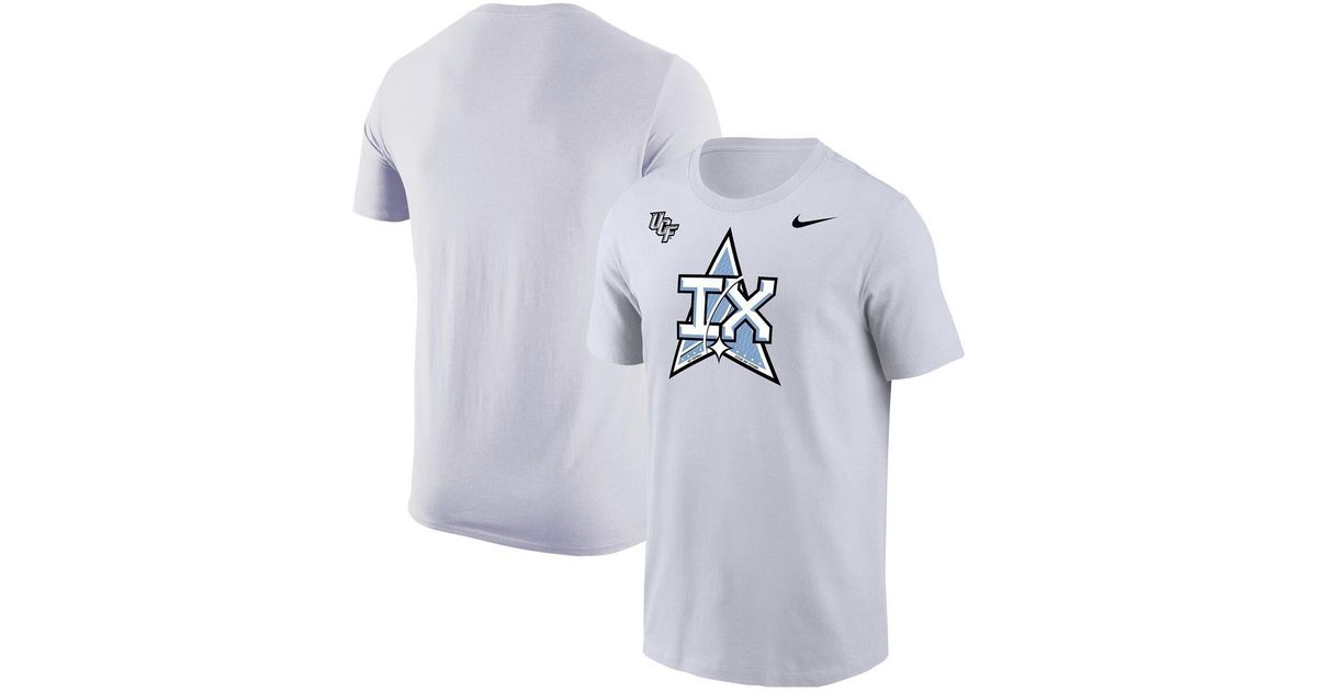 Nike Ucf Knights 2025 Space Game Patch Core T-shirt in Gray for Men | Lyst