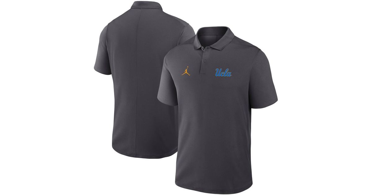 Nike Ucla Bruins Primetime Victory Primary Logo Performance Polo Shirt ...