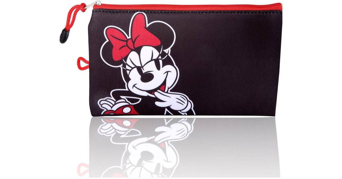 Disney Minnie Mouse Zip Pouch in Red | Lyst