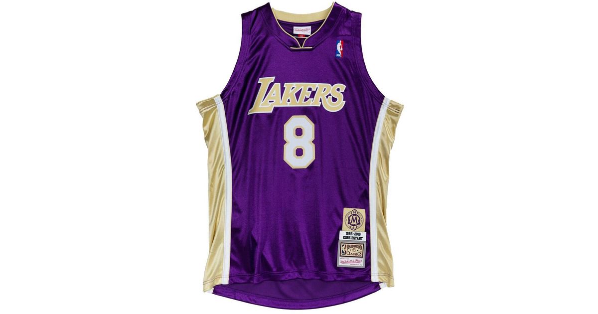 Mitchell & Ness Kobe Bryant Los Angeles Lakers Hall Of Fame Class Of ...