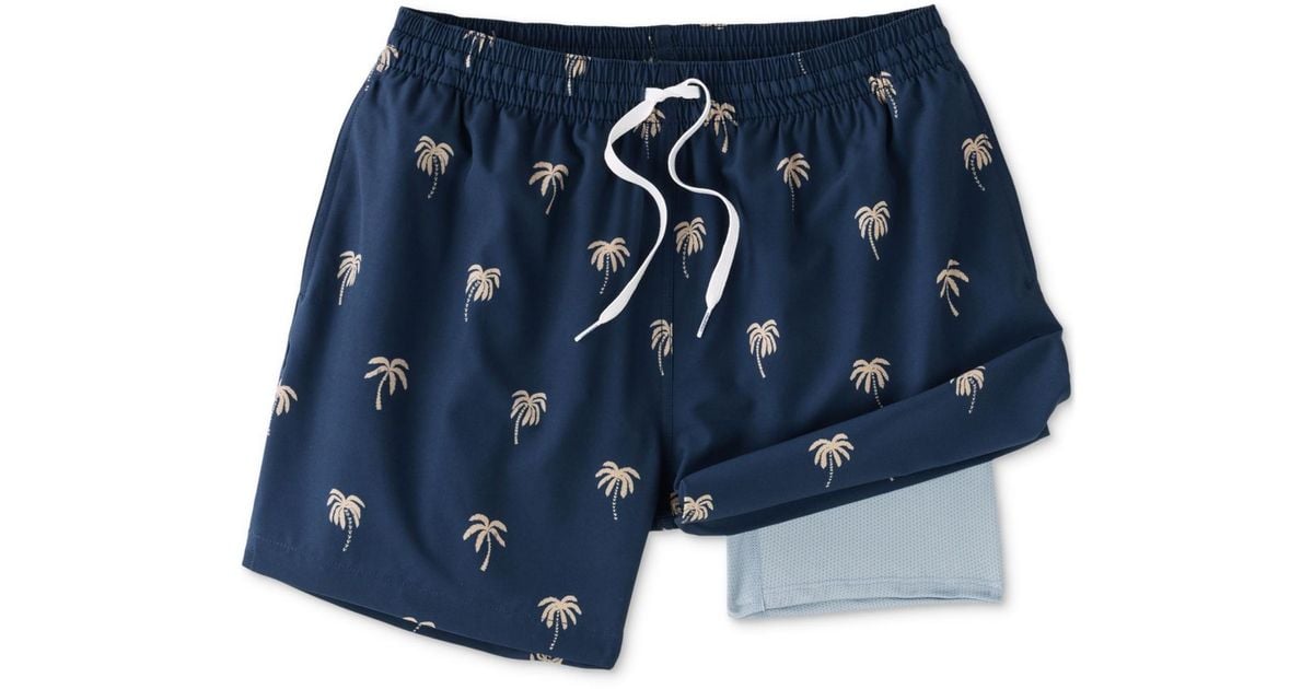 Chubbies The Midnight Palms 5.5" Swimsuit in Blue for Men | Lyst