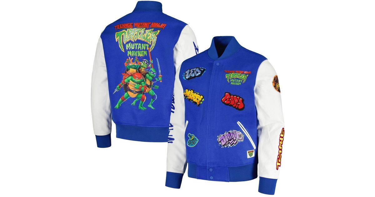 FREEZE MAX Teenage Mutant Ninja Turtles Turtle Power Varsity Full-snap ...