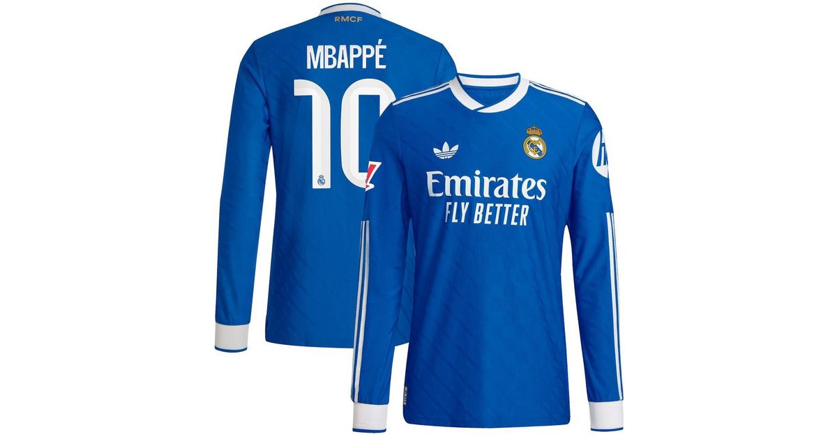 adidas Jude Bellingham Real Madrid 2025/26 Third Authentic Long Sleeve ...
