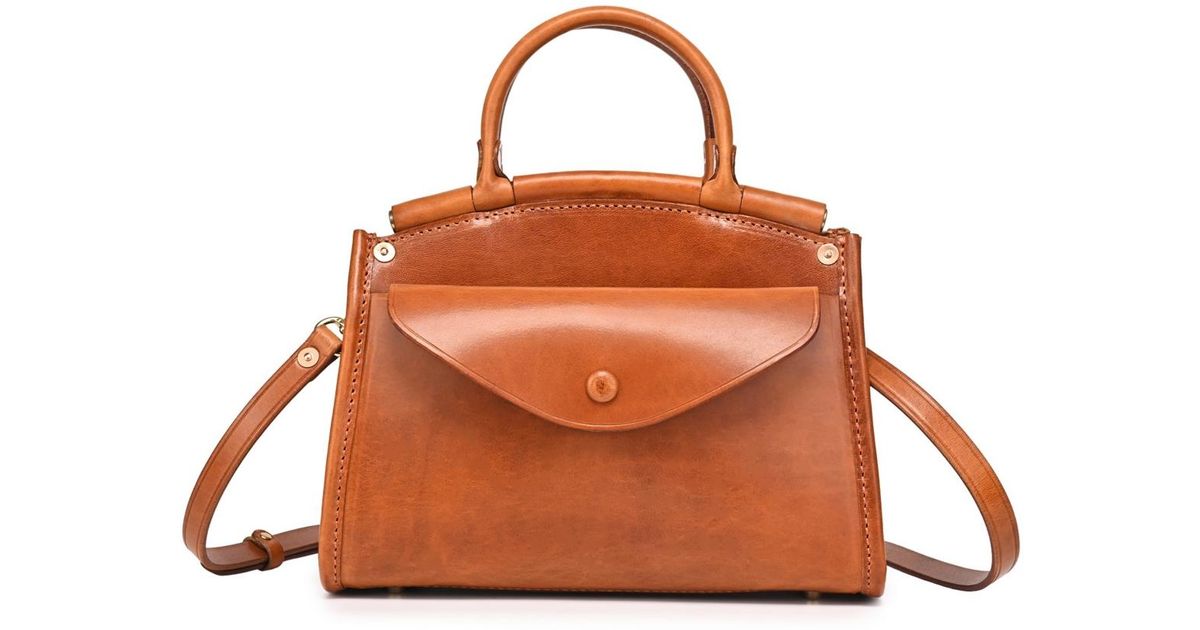 Old Trend Laurel Vintage Satchel Bag in Brown | Lyst