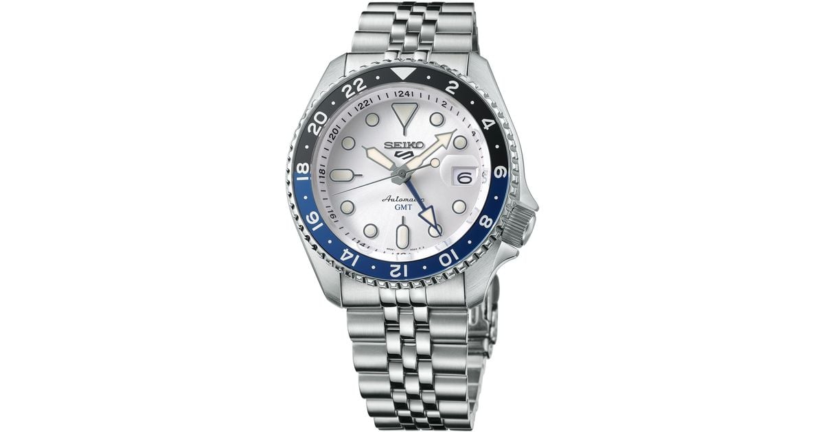 Seiko Automatic 5 Sports Stainless Steel Bracelet Watch 42mm Ssk033 in ...