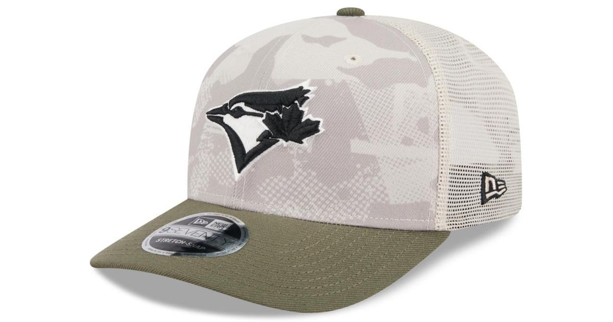 KTZ Light Beige/olive Toronto Blue Jays 2025 Armed Forces Day 9seventy ...