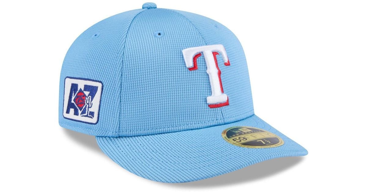 KTZ Texas Rangers 2025 Spring Training Low Profile 59fifty Fitted Hat ...