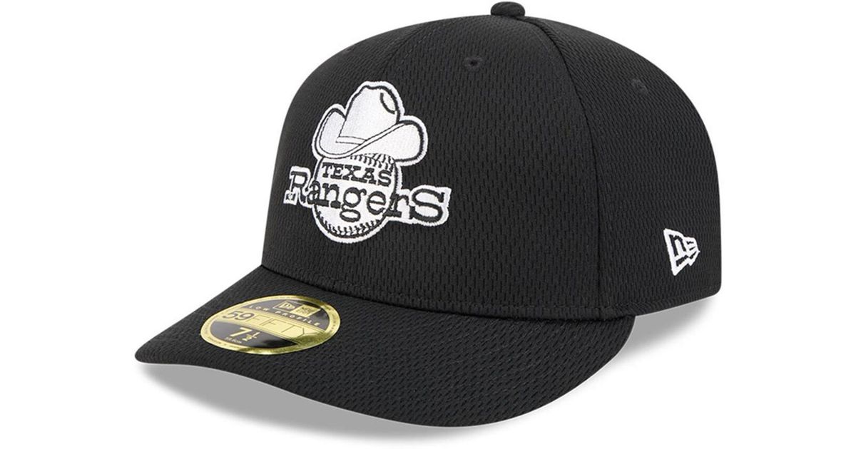 KTZ Texas Rangers 2025 Mlb Clubhouse Low Profile 59fifty Fitted Hat in ...