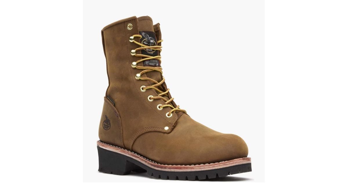 Georgia Boot Steel Toe Waterproof 400g Insulated Logger Work Boot in ...