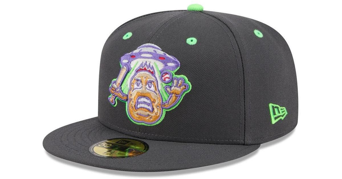 KTZ New Hampshire Fisher Cats Theme Nights 59fifty Fitted Hat for Men ...