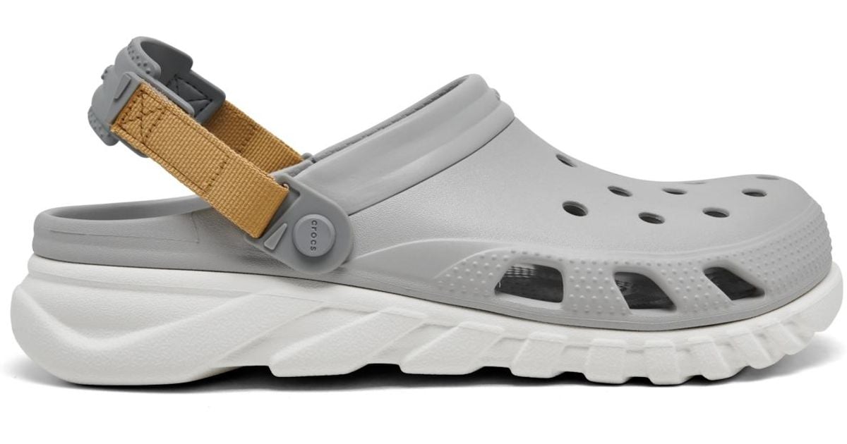 Crocs™ Duet Max Ii Clogs From Finish Line in Gray for Men | Lyst