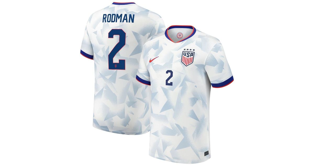 Nike Mallory Swanson Uswnt 2025 Home Replica Player Jersey in Blue for ...
