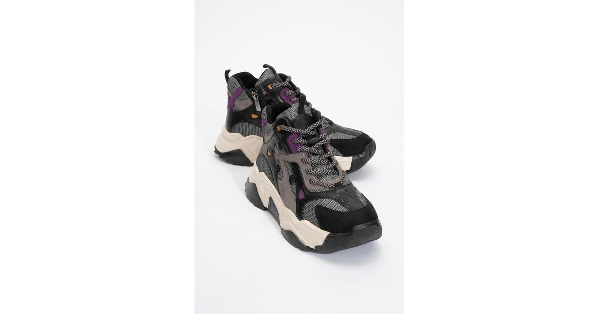 Prologue Shoes Lowel Sneaker Boot in Gray | Lyst