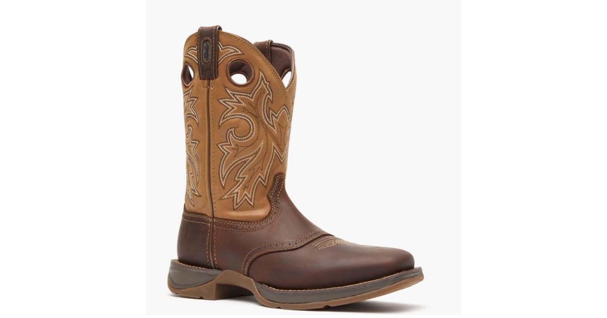 Durango Rebel By Saddle Up Western Boot in Brown for Men | Lyst
