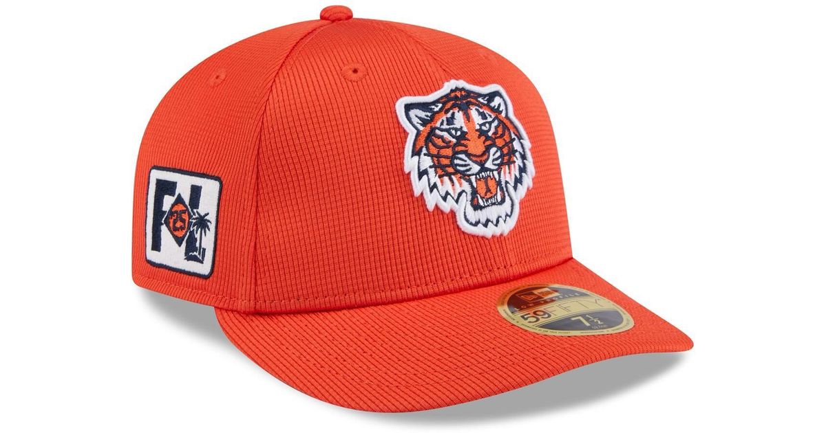 KTZ Detroit Tigers 2025 Spring Training Low Profile 59fifty Fitted Hat ...