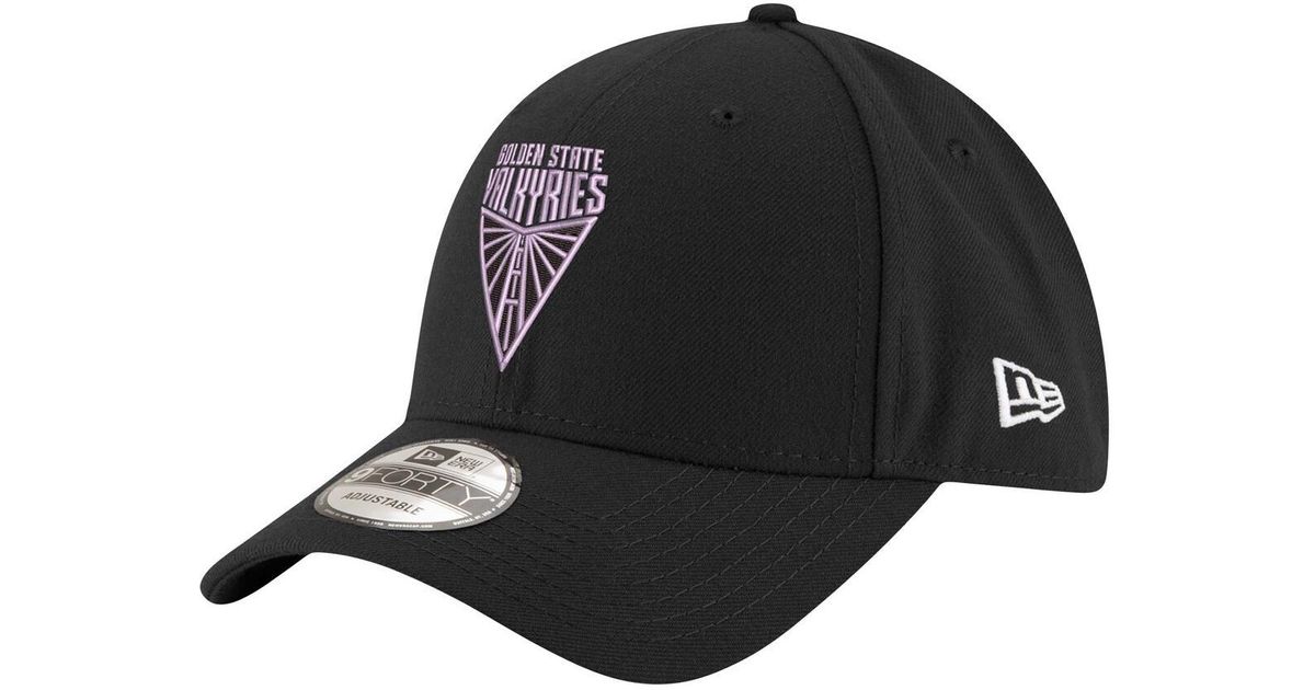 KTZ And Golden State Valkyries Logo 9forty Adjustable Hat in Black | Lyst