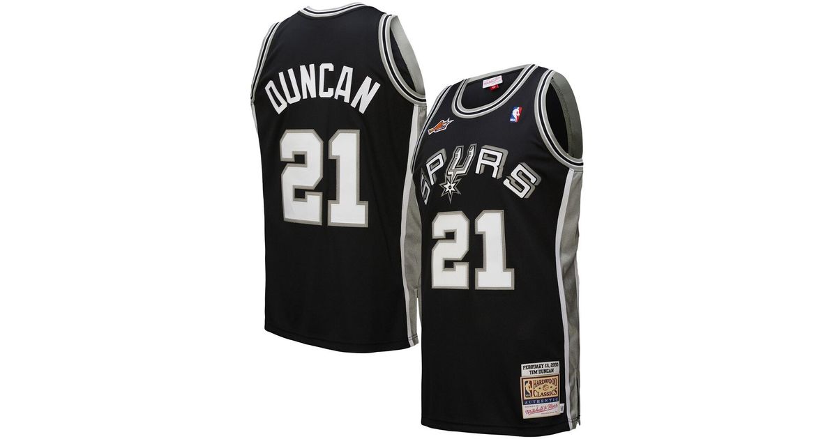 Mitchell & Ness Tim Duncan San Antonio Spurs 2000 Nba All-star Game ...
