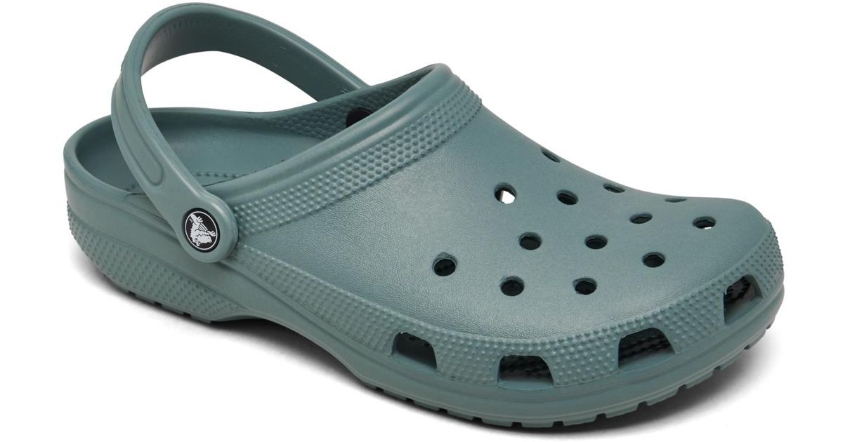 Crocs™ Classic Clog Sandals From Finish Line in Blue | Lyst