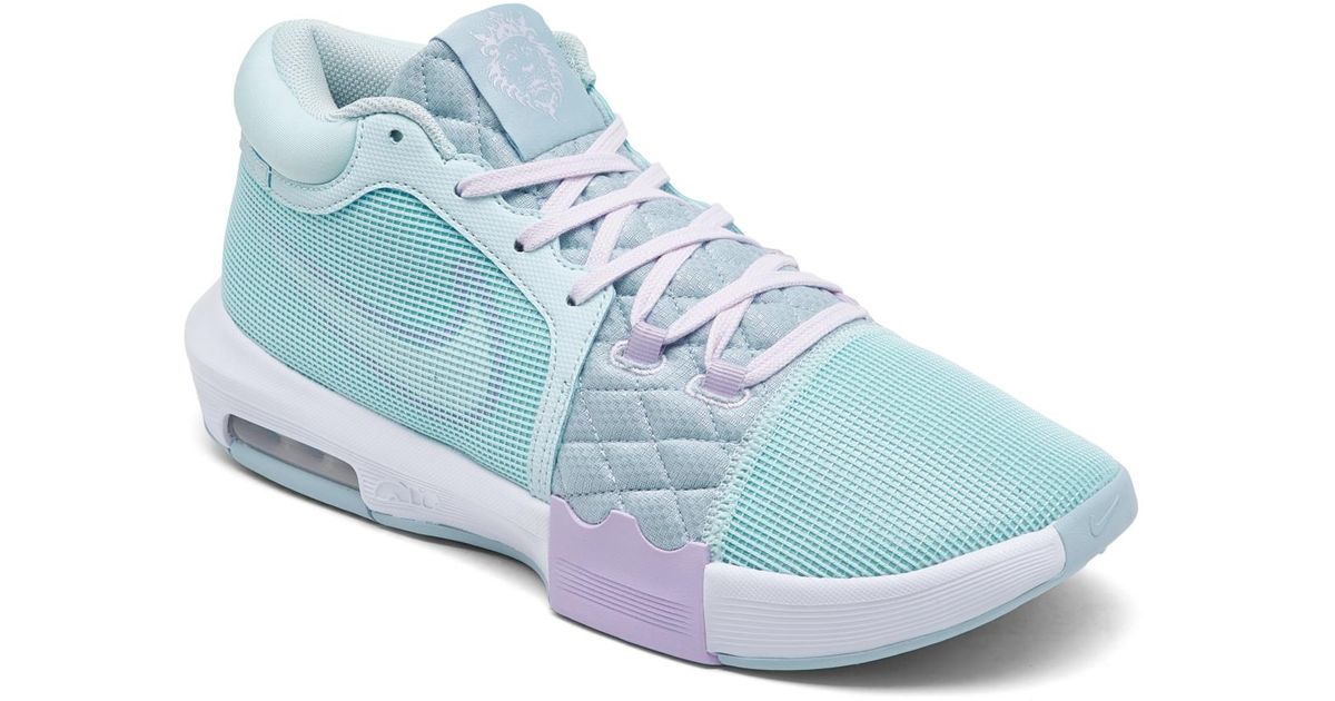 Nike Lebron Witness 8 Basketball Sneakers From Finish Line in Blue for ...