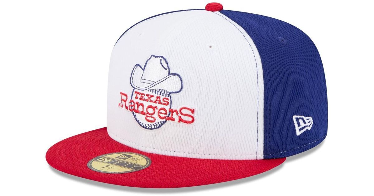 KTZ Royal/red Texas Rangers 2025 Mlb Clubhouse 59fifty Fitted Hat in ...