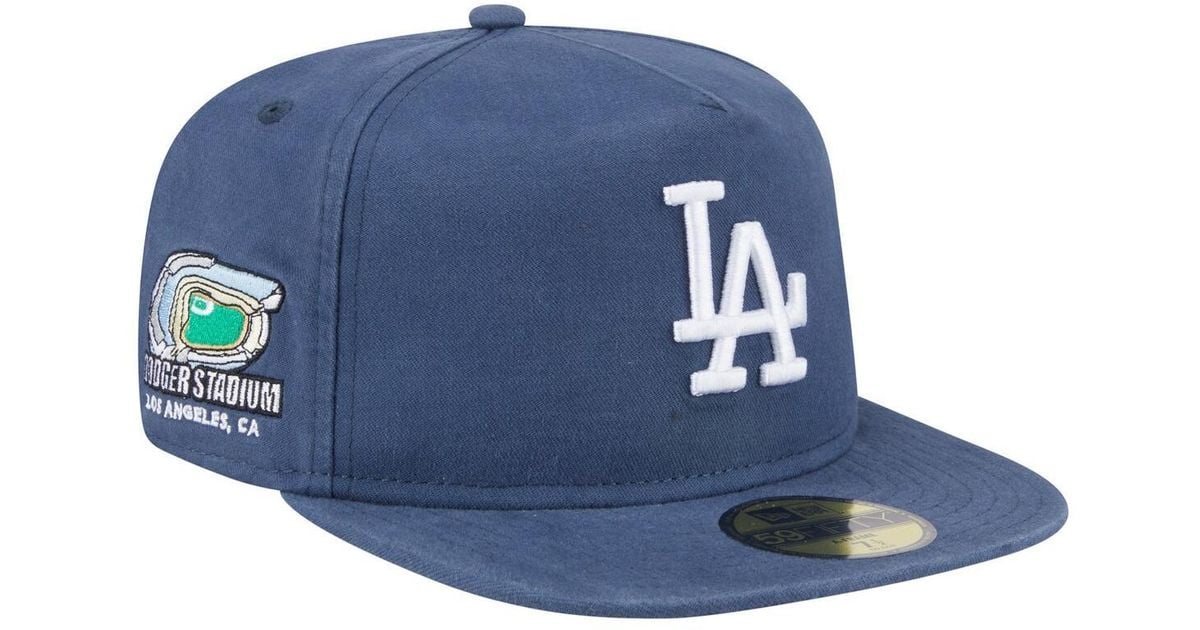 KTZ Los Angeles Dodgers Championship Side Flag A-frame 59fifty Fitted ...