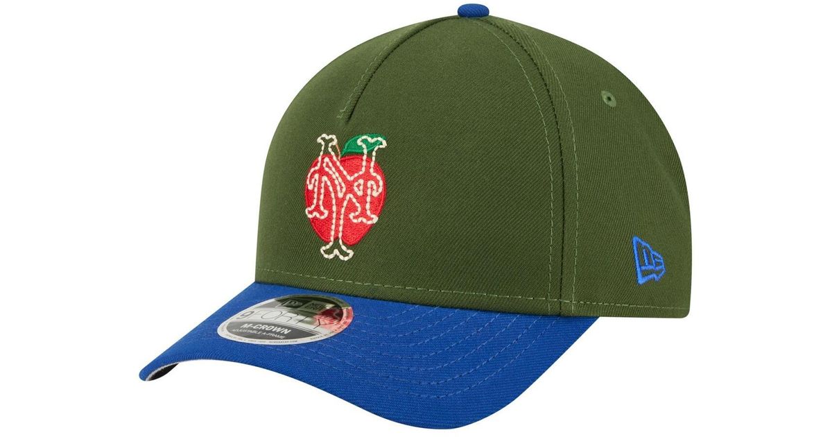 KTZ Â New York Mets City Feature 9forty A-frame Adjustable Hat in Green ...