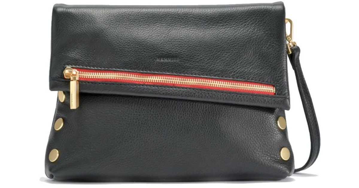 Hammitt Vip Medium Leather Crossbody Bag in Gray | Lyst