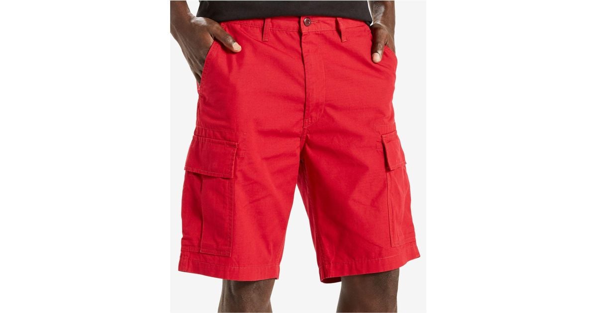 Levi's Carrier Cargo Shorts in Red for Men | Lyst Levi's Carrier Cargo Shorts in Red for Men | Lyst