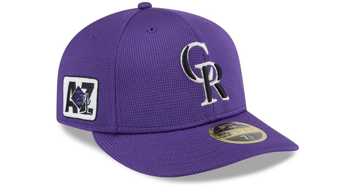 KTZ Colorado Rockies 2025 Spring Training Low Profile 59fifty Fitted ...