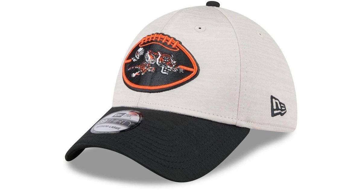 KTZ Stone/black Cincinnati Bengals 2024 Sideline Historic 39thirty Flex ...