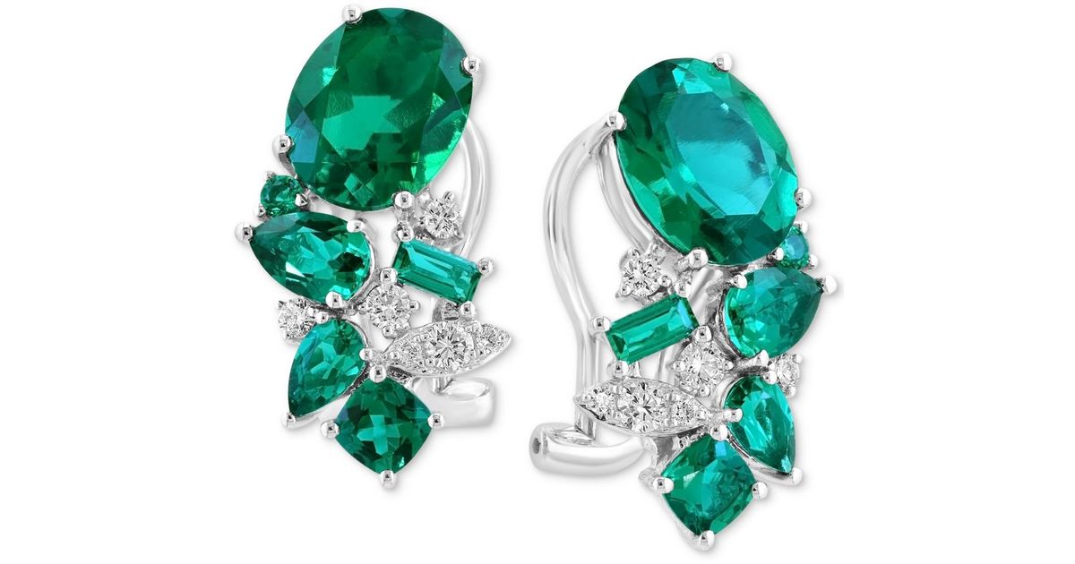 Effy Effy Lab Grown (8 Ct. T.w. in Green | Lyst