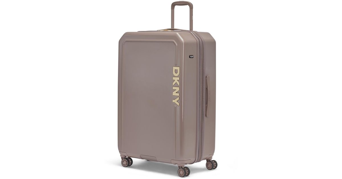 DKNY Clean Cut 28" Upright luggage in Brown | Lyst