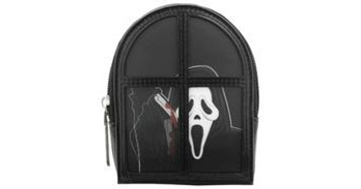 Scream Ghostface Lurking In Window 4.75" Novelty Coin Pouch in Black | Lyst