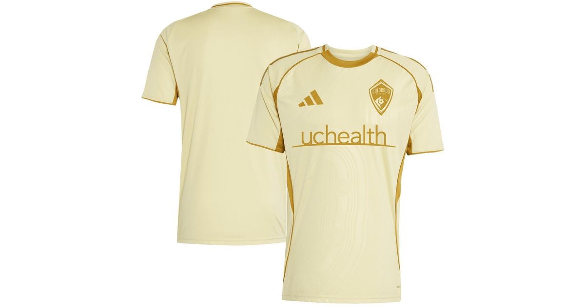 adidas Colorado Rapids 2025 One Planet Pre-match Jersey in Metallic for ...