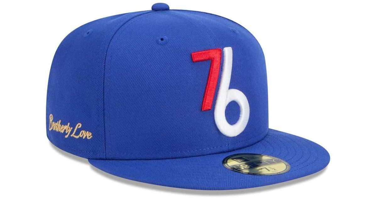 KTZ Philadelphia 76ers 2024/25 City Edition Alternate 59fifty Fitted ...