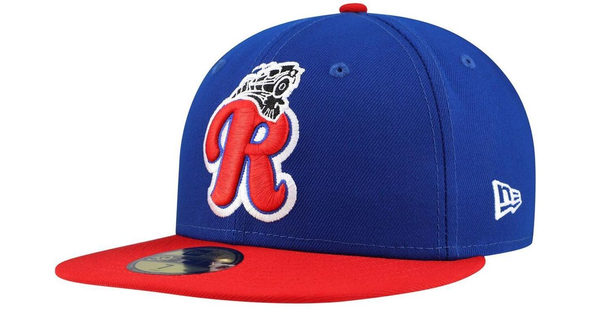 KTZ Royal Reading Fightin Phils Authentic Collection 59fifty Fitted Hat ...