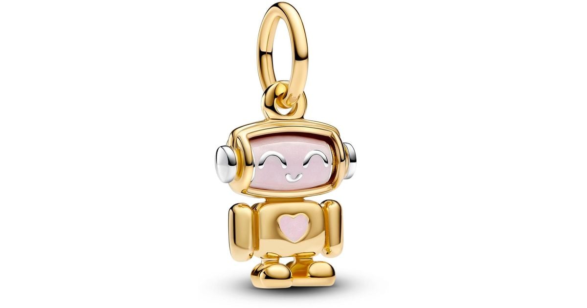 PANDORA Sterling Silver And 14k Gold-plated Unique Metal Blend ...