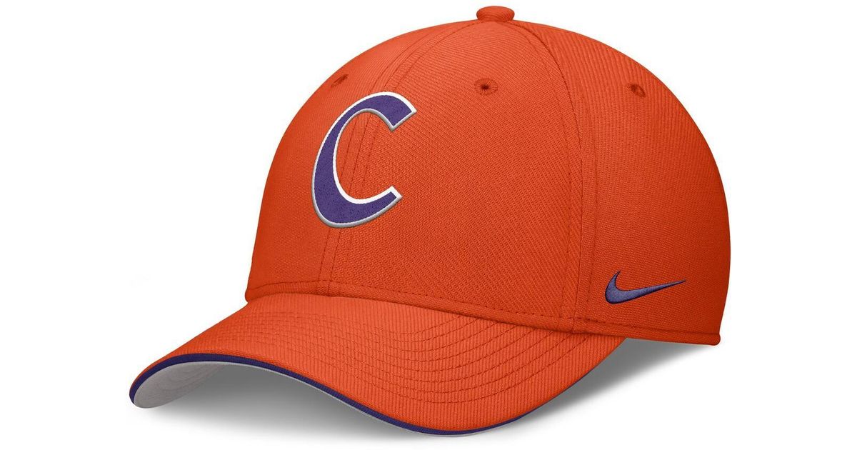 Nike Clemson Tigers 2025 Dugout Coaches Rise Swoosh Performance Flex ...