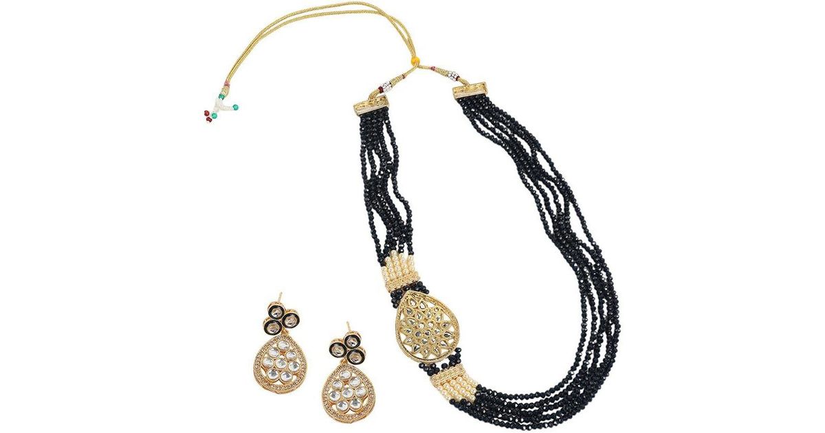 SOH The Aya Jewellery Set in Metallic | Lyst