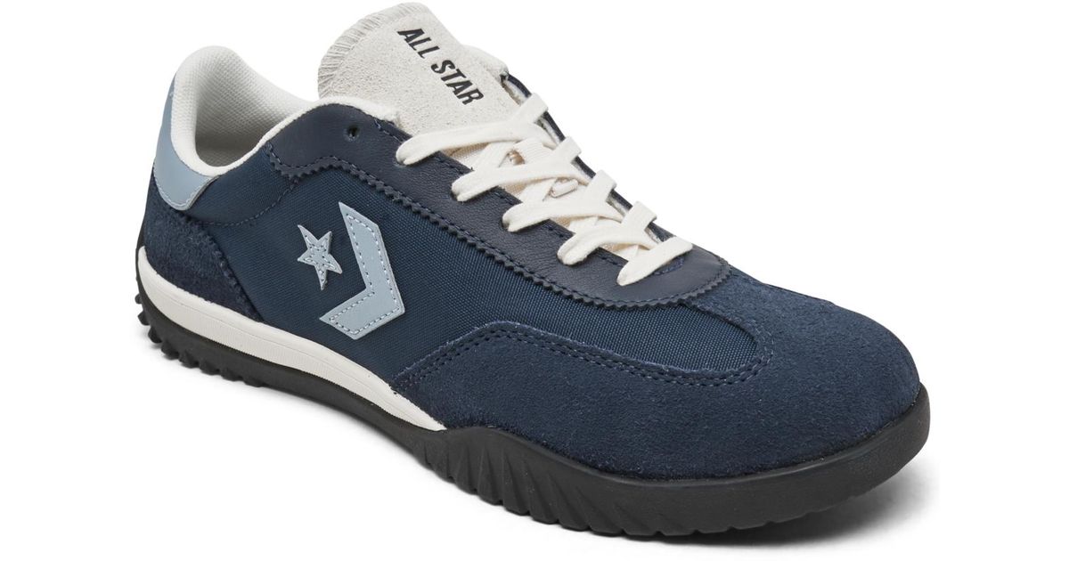 Converse Run Star Trainer Casual Sneakers From Finish Line in Blue | Lyst