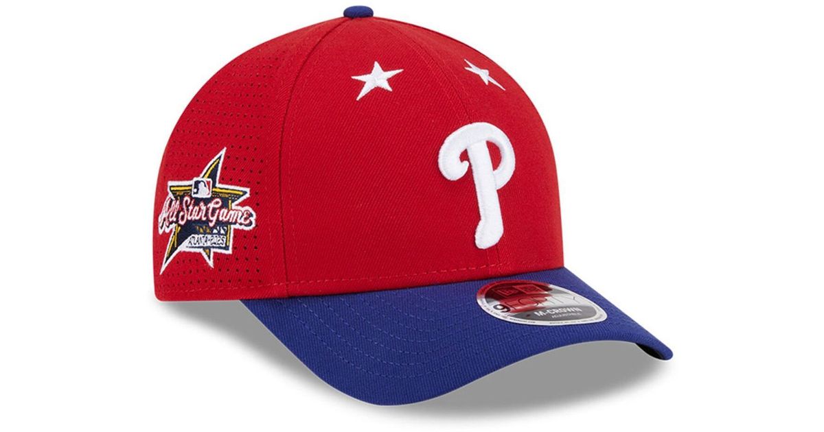 KTZ Red/royal Philadelphia Phillies 2025 Mlb All-star Game 9forty M ...