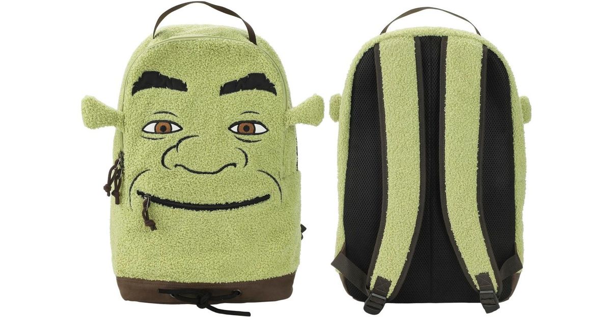 Shrek Character 17.5" Green Backpack for Men | Lyst