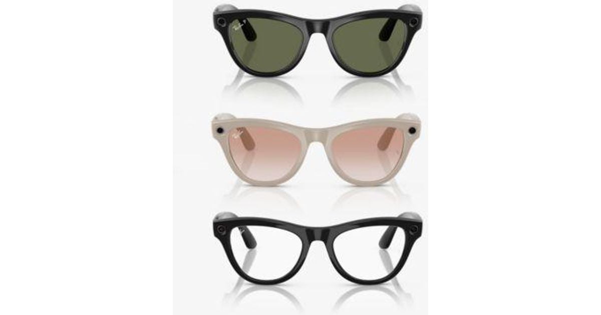 Ray-Ban Ray Ban Meta Skyler Smart Glasses Collection in Green | Lyst