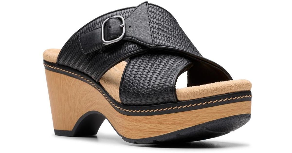 Clarks Collection Seannah Nora Wedge Sandals | Lyst